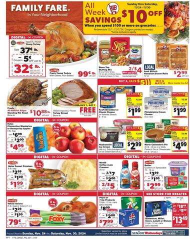 Family Fare Weekly Ad