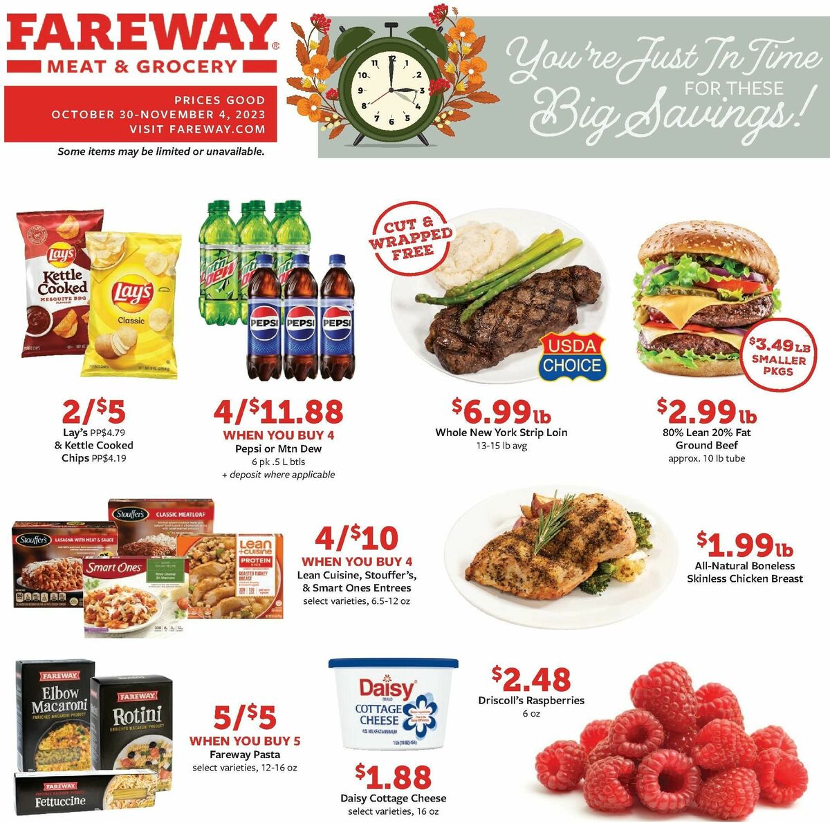 Fareway Weekly Ads from October 30