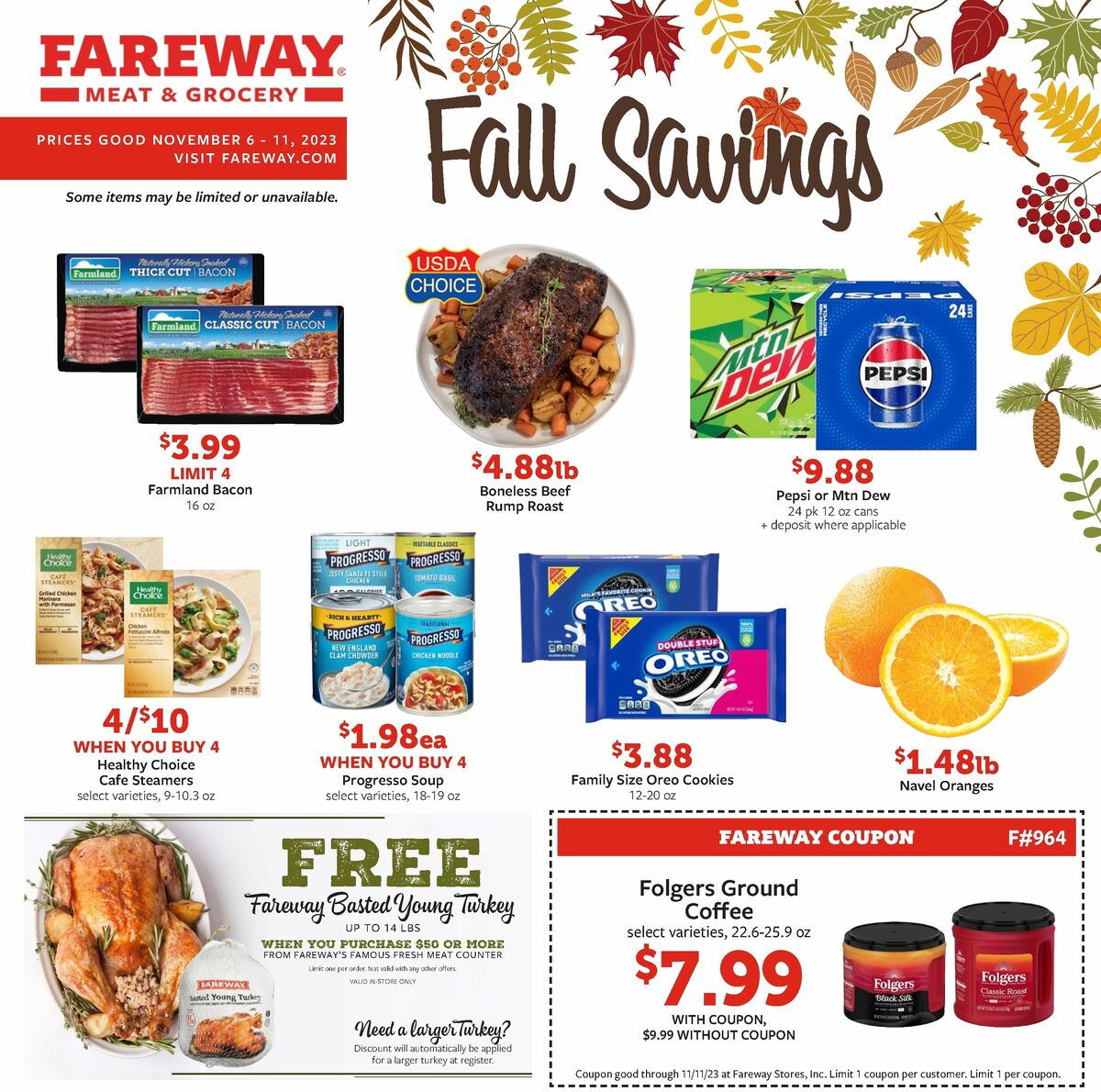 Fareway Weekly Ads from November 6