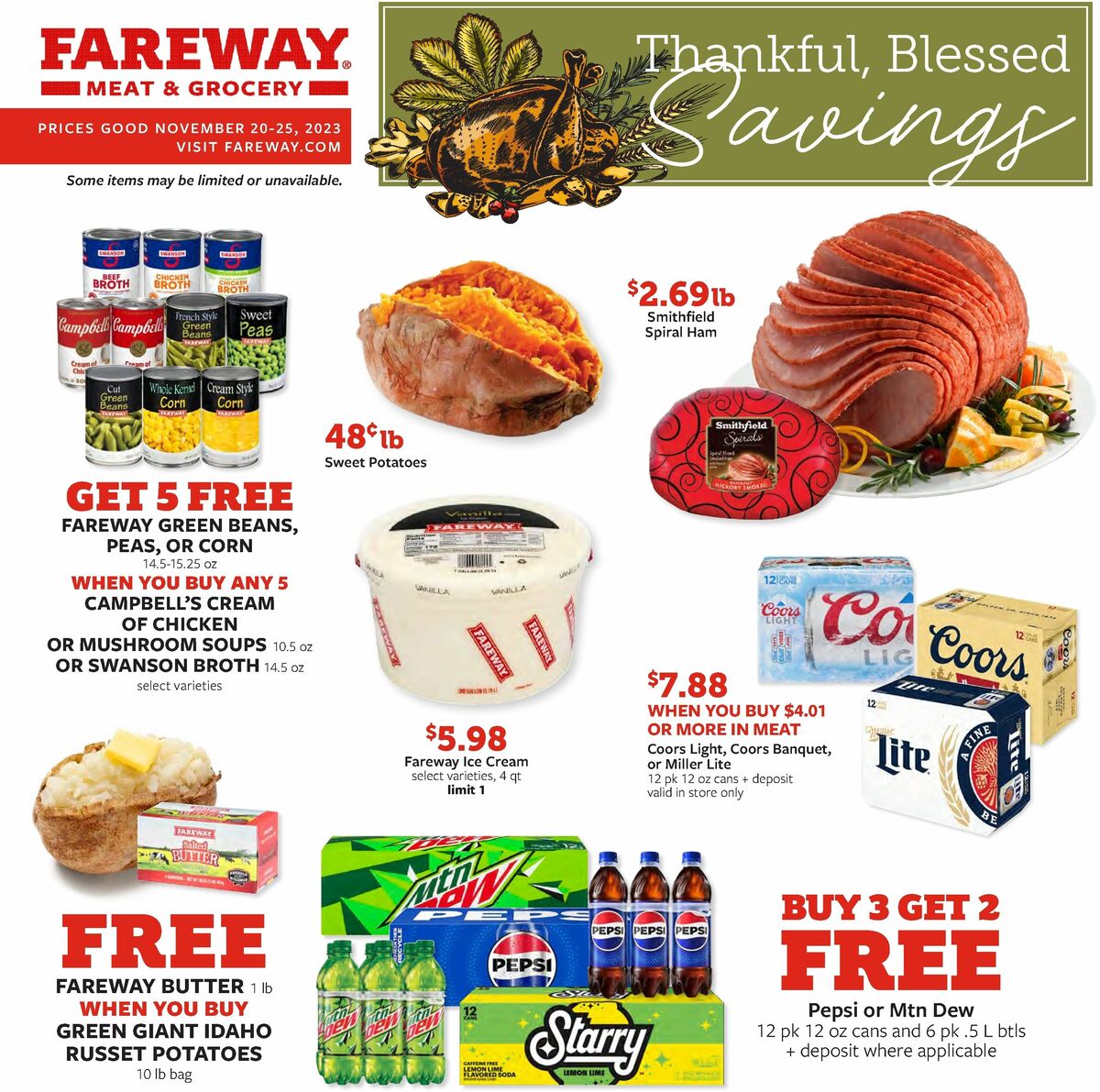 Fareway Weekly Ads from November 20