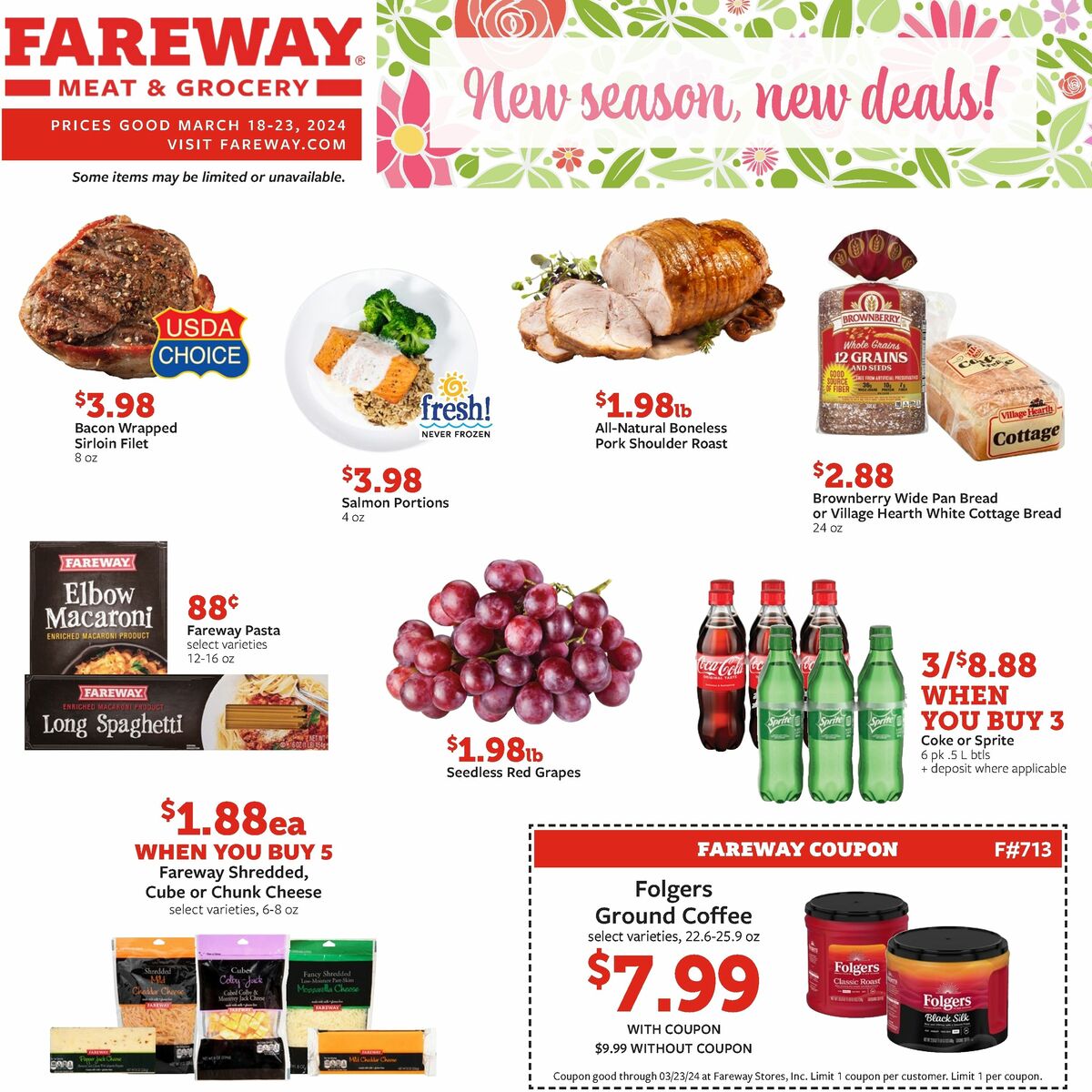 Fareway Weekly Ads from March 18