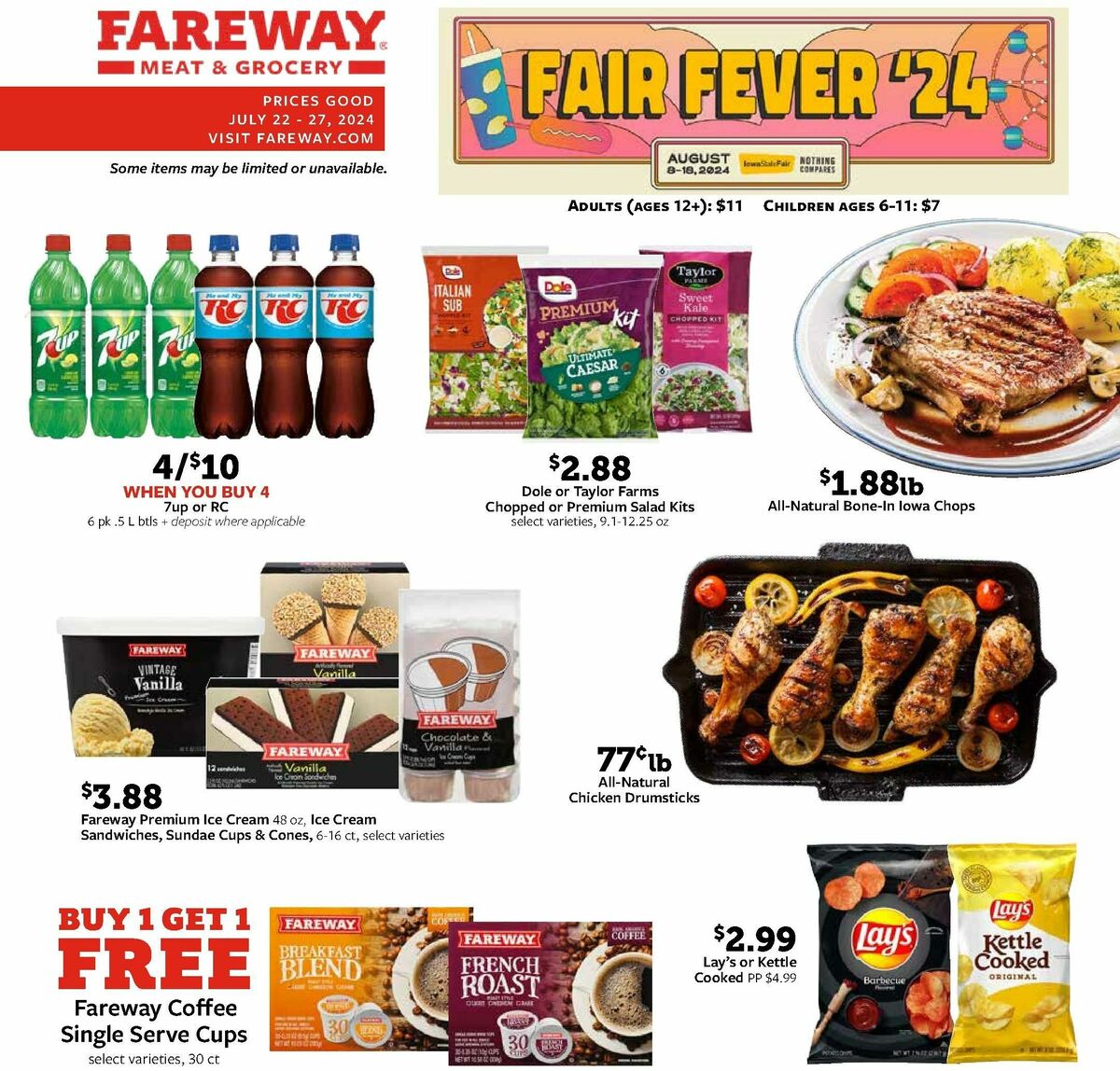 Fareway Weekly Ads from July 22