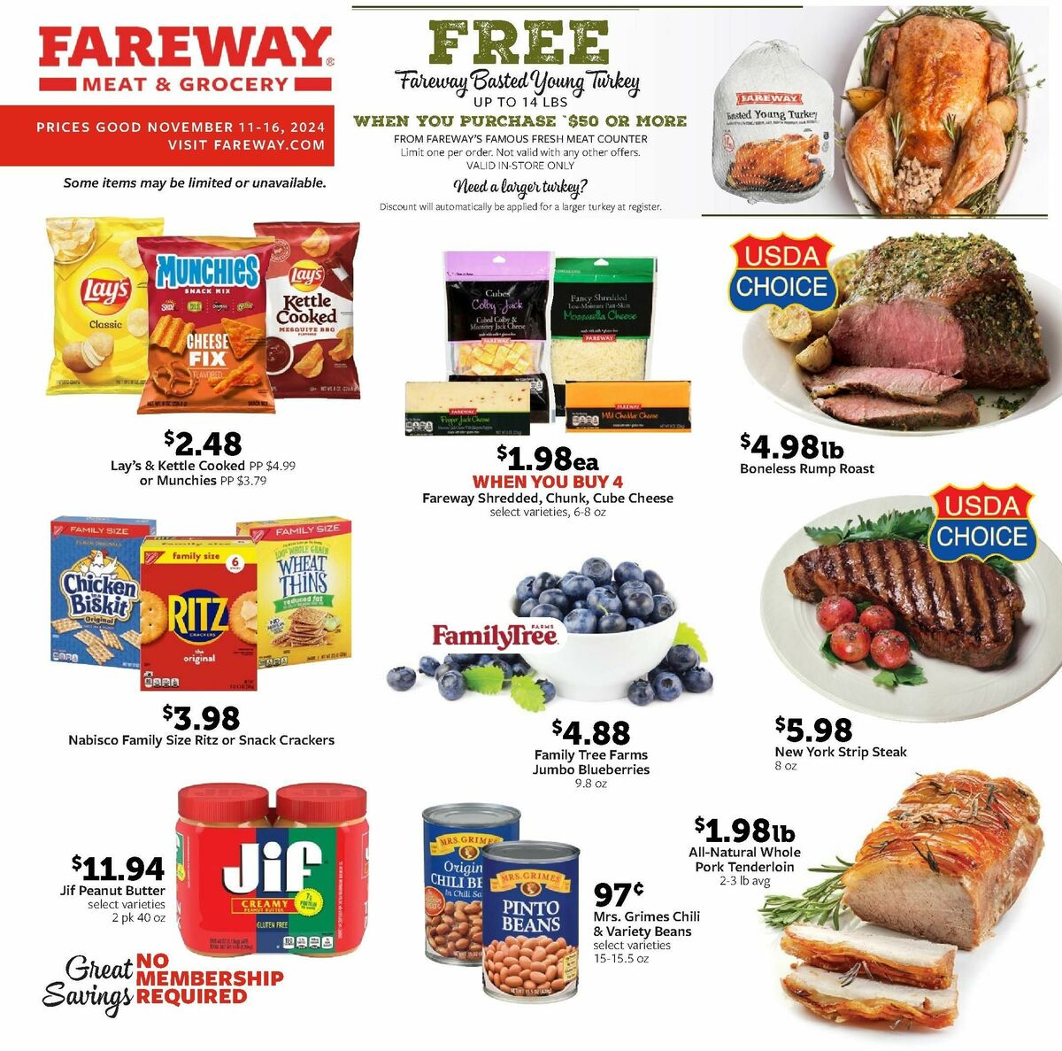 Fareway Weekly Ads from November 10