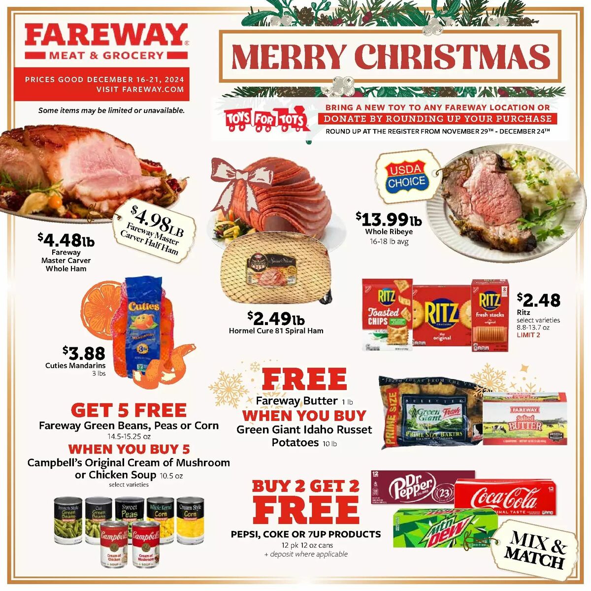 Fareway Weekly Ads from December 16