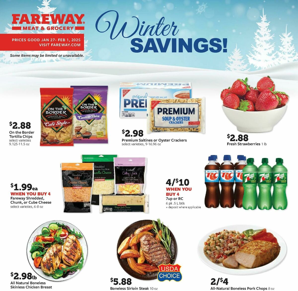 Fareway Weekly Ads from January 27