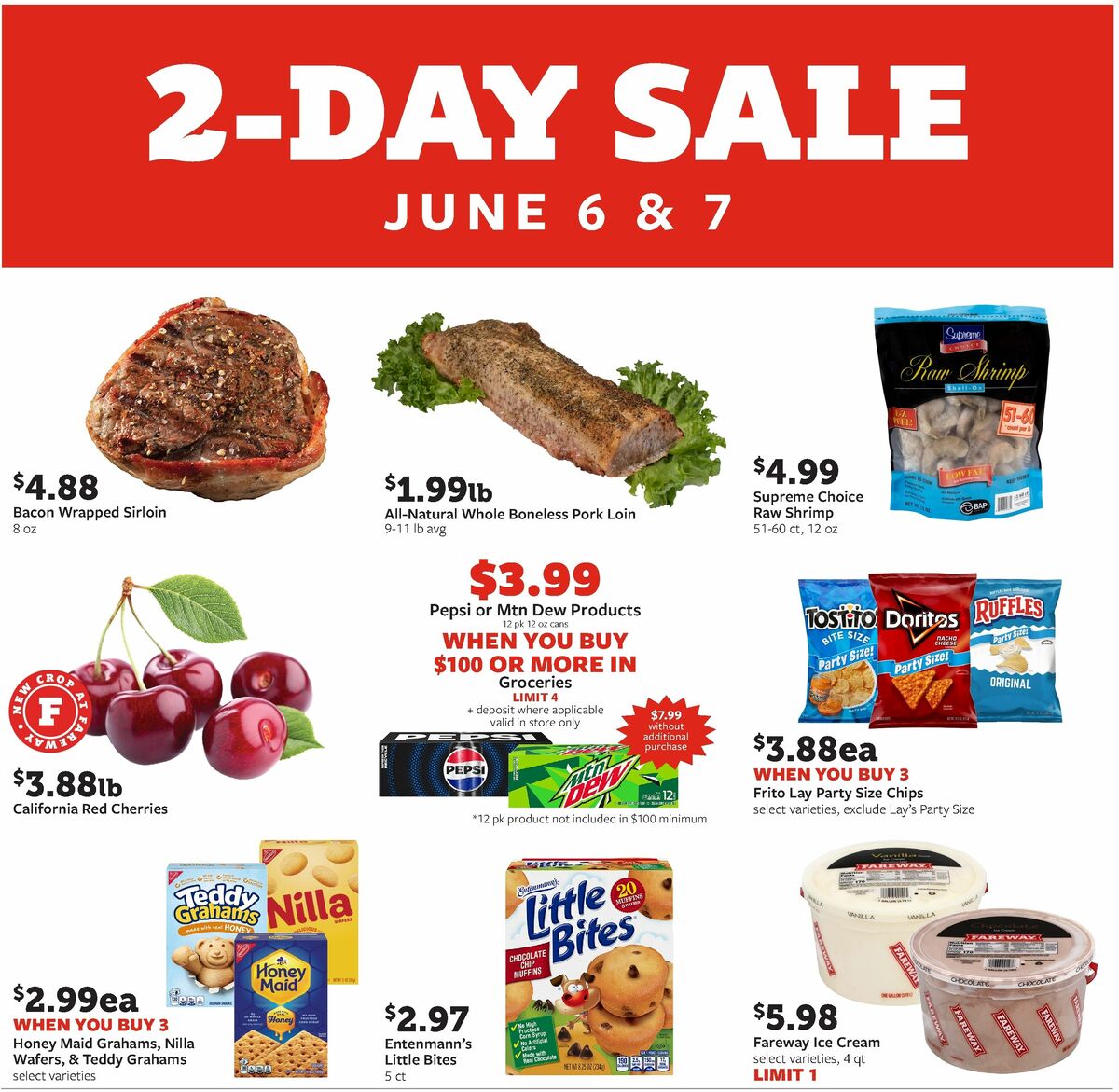 Fareway 2-Day Sale Weekly Ads from June 6