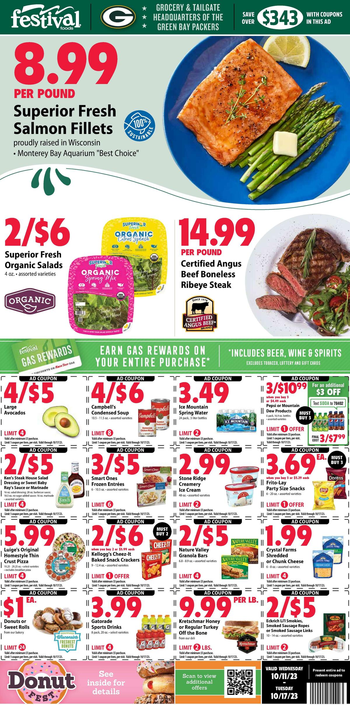 Festival Foods Weekly Ad & Specials from October 11