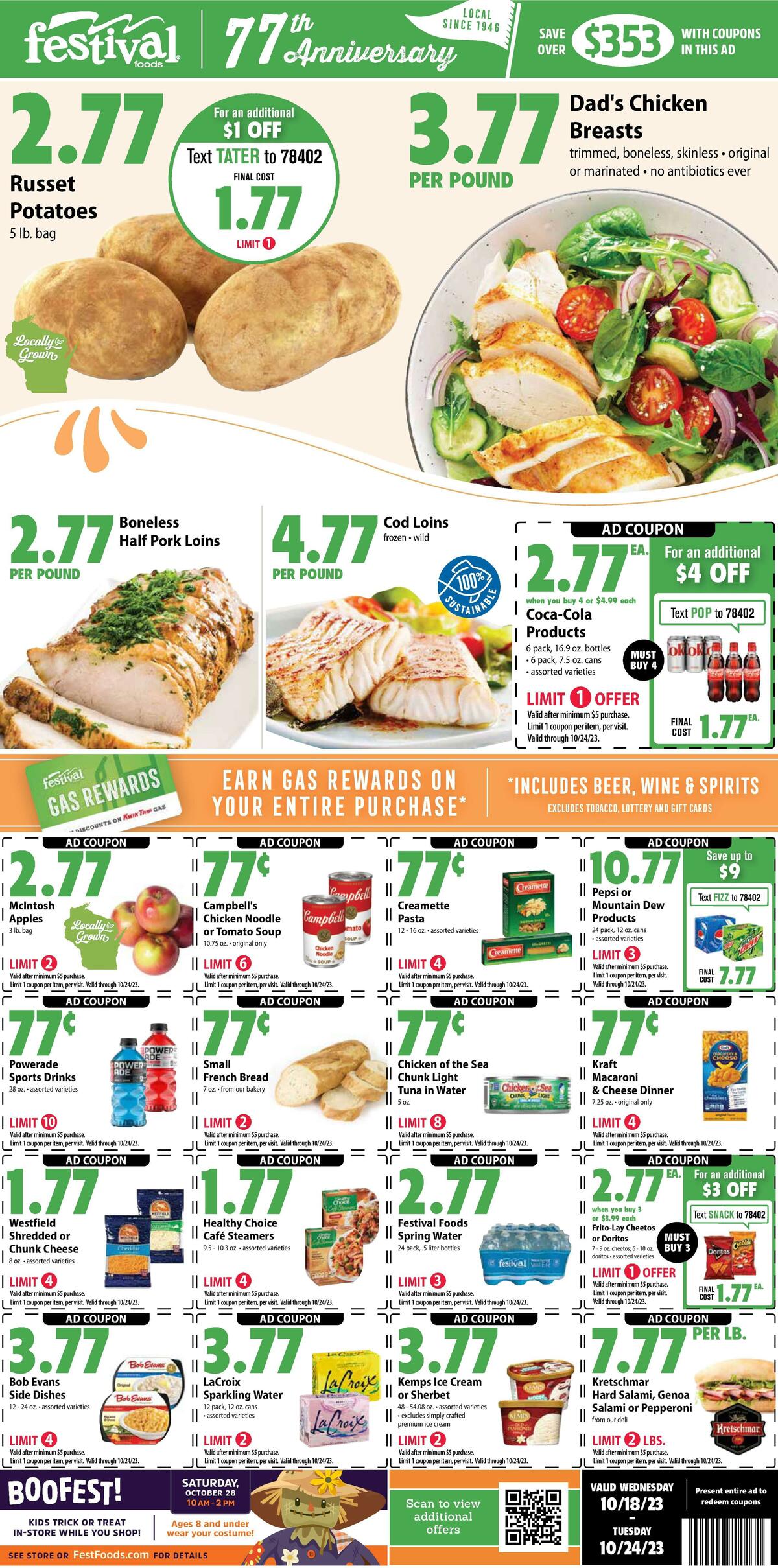 Festival Foods Weekly Ad & Specials from October 18