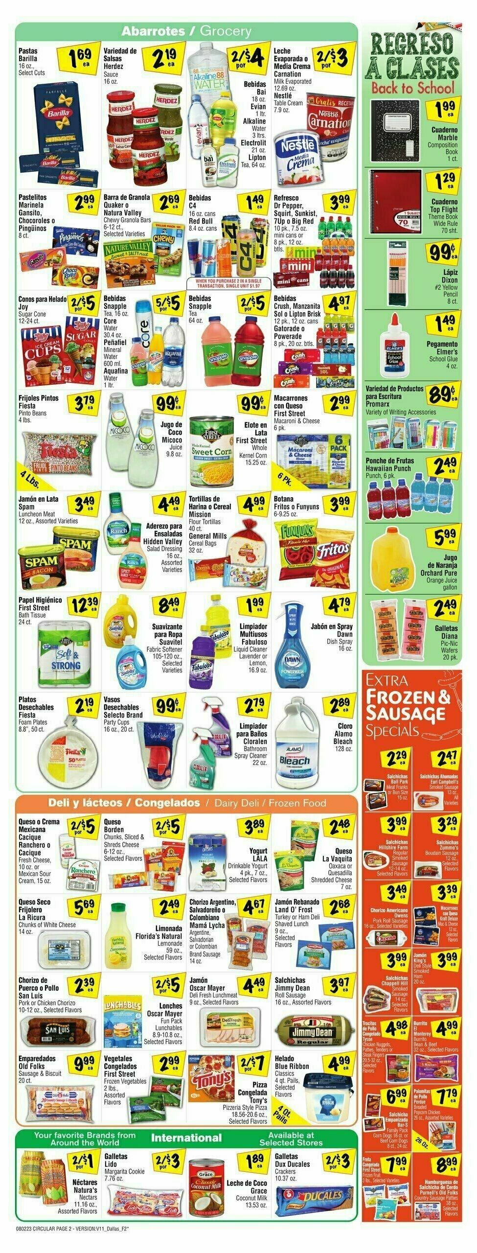 Fiesta Mart Weekly Ad from August 2 - Page 2