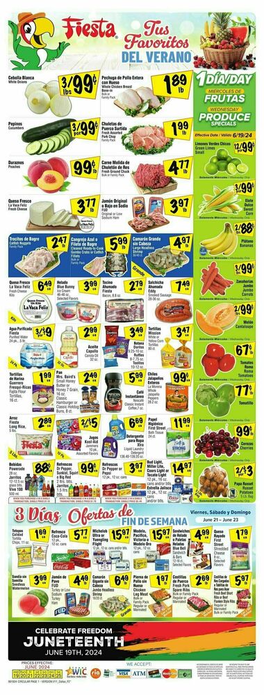 Fiesta Mart Weekly Ad