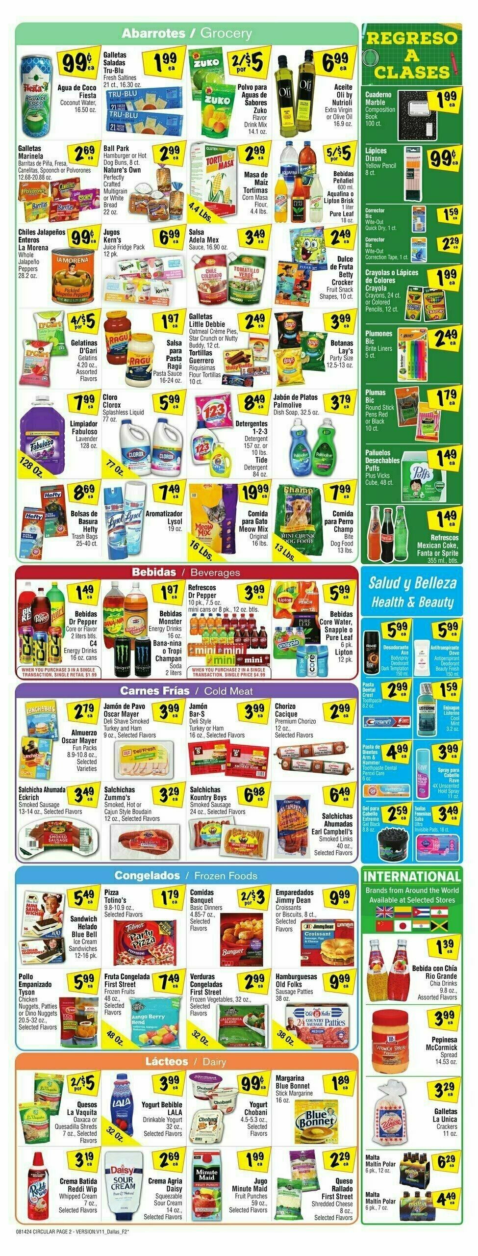 Fiesta Mart Weekly Ad from August 14 - Page 2