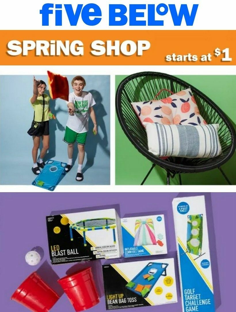 Five Below Ad & Deals from March 29