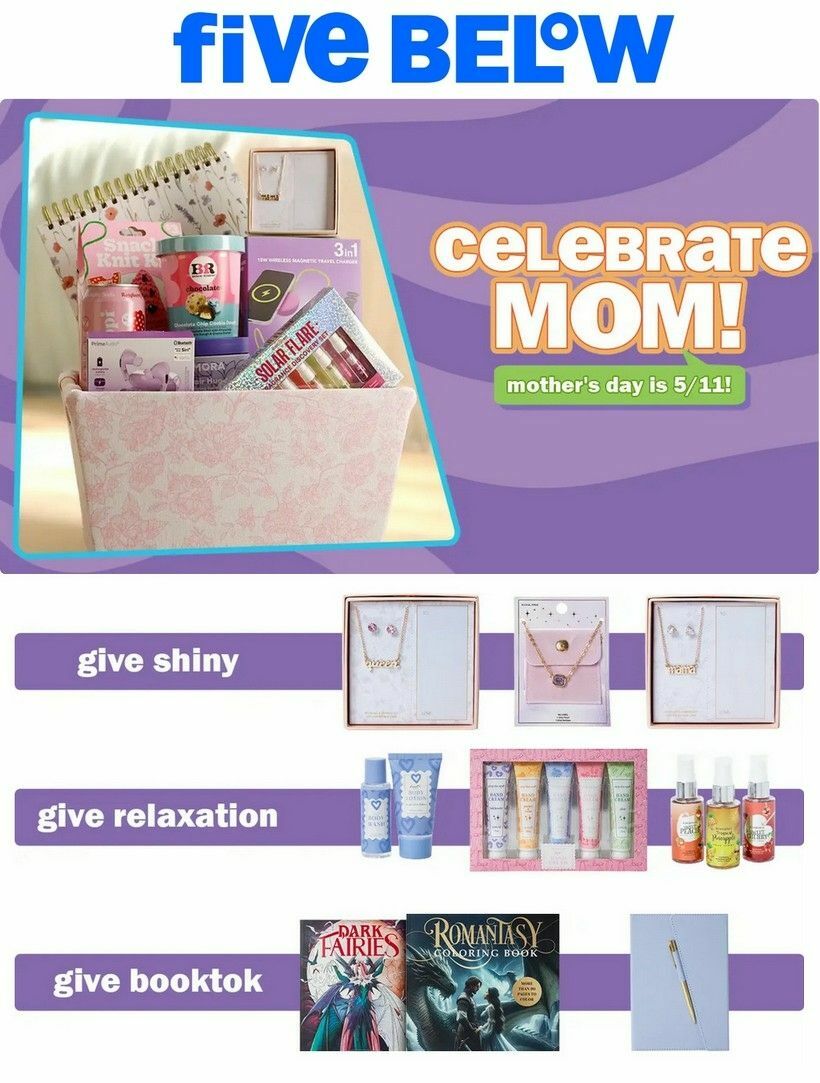 Five Below Ad & Deals from April 25