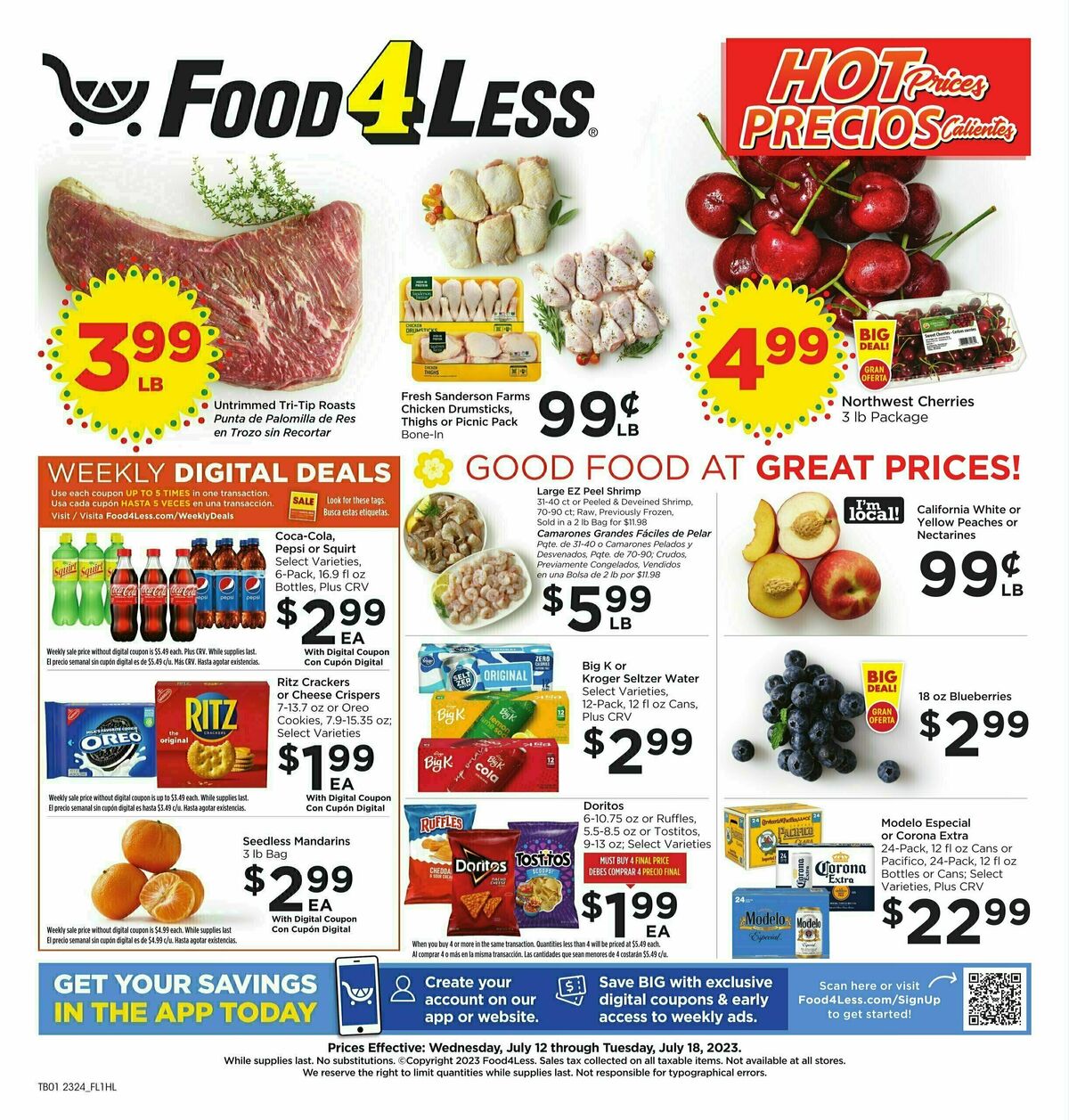Food 4 Less Weekly Ads & Deals from July 12