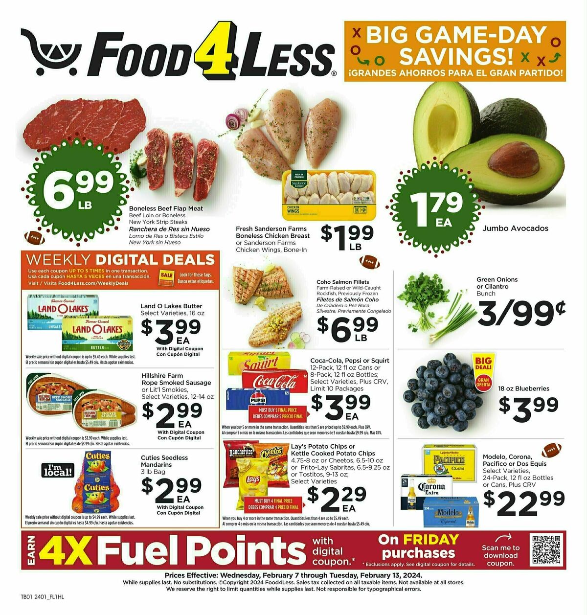 Food 4 Less Weekly Ads & Deals from February 7