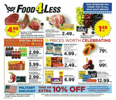 Food 4 Less - Indio, CA - Hours & Weekly Ad