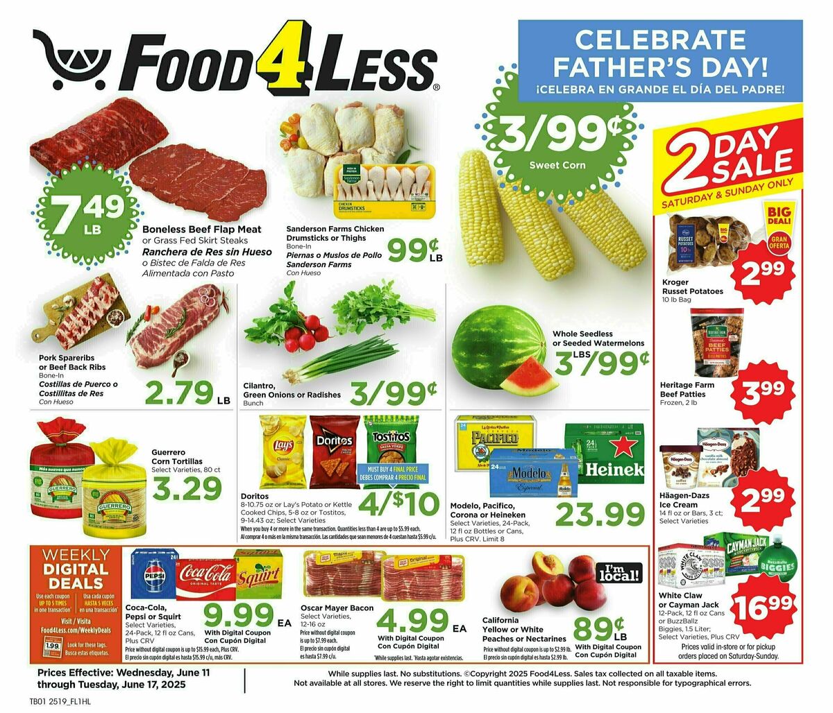 Food 4 Less Weekly Ads & Deals from June 11