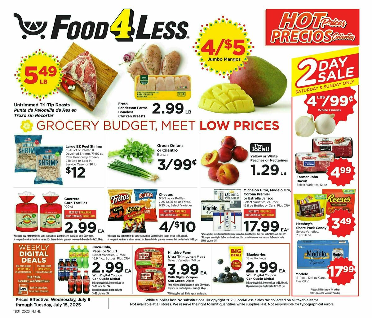 Food 4 Less Weekly Ads & Deals from July 9