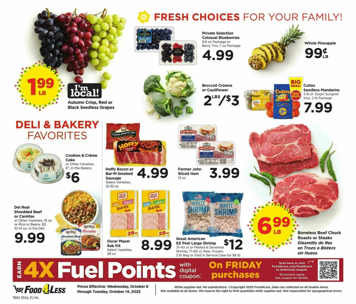 Food 4 Less Weekly Ads & Deals from October 8 - Page 4