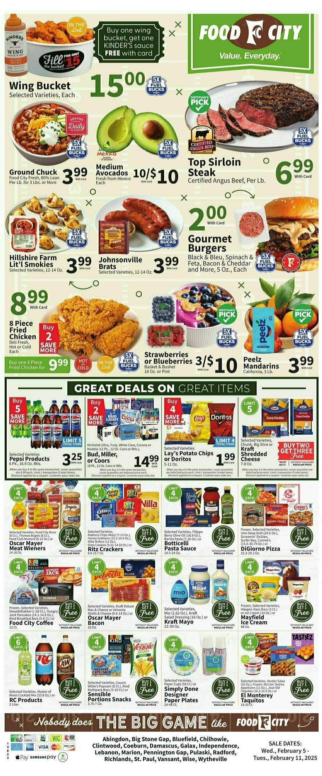 Food City Weekly Ad From February 5