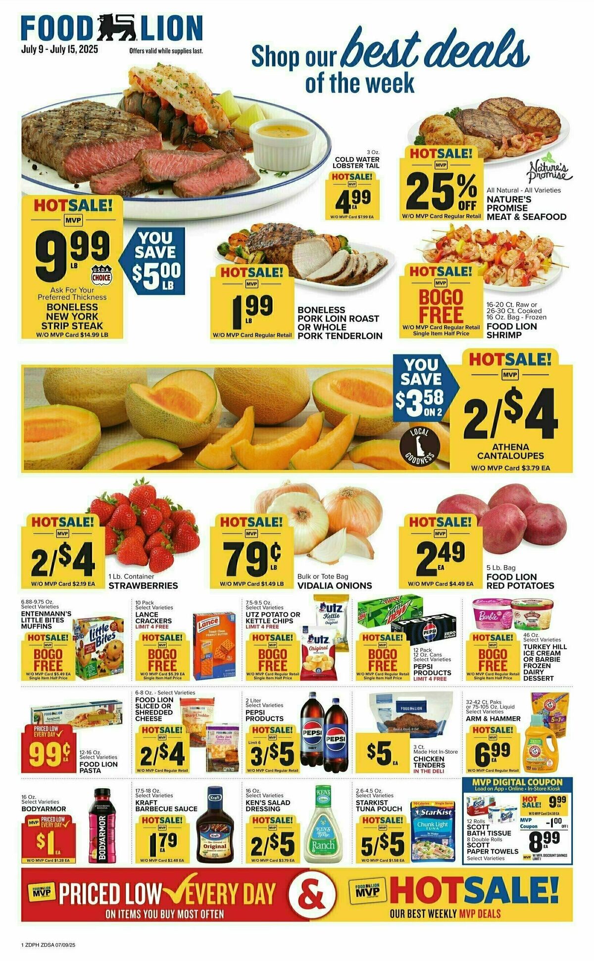 Food Lion Weekly Ad from July 9