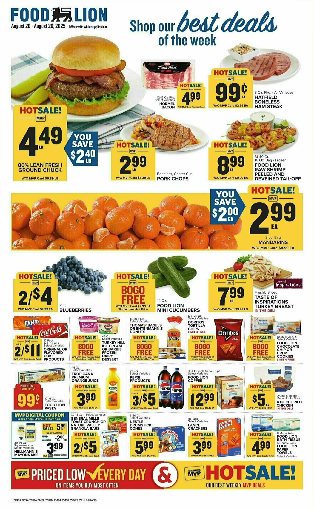 Food Lion Weekly Ad from August 20