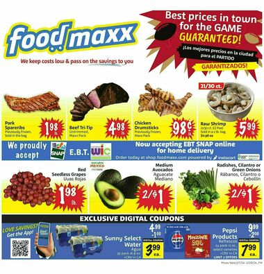 Food Maxx - Parkmoor Plaza, San Jose, CA - Hours & Weekly Ad
