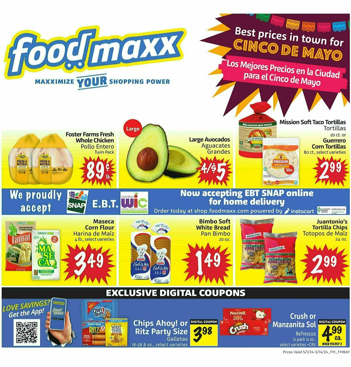 Food Maxx Flyer this week from May 1
