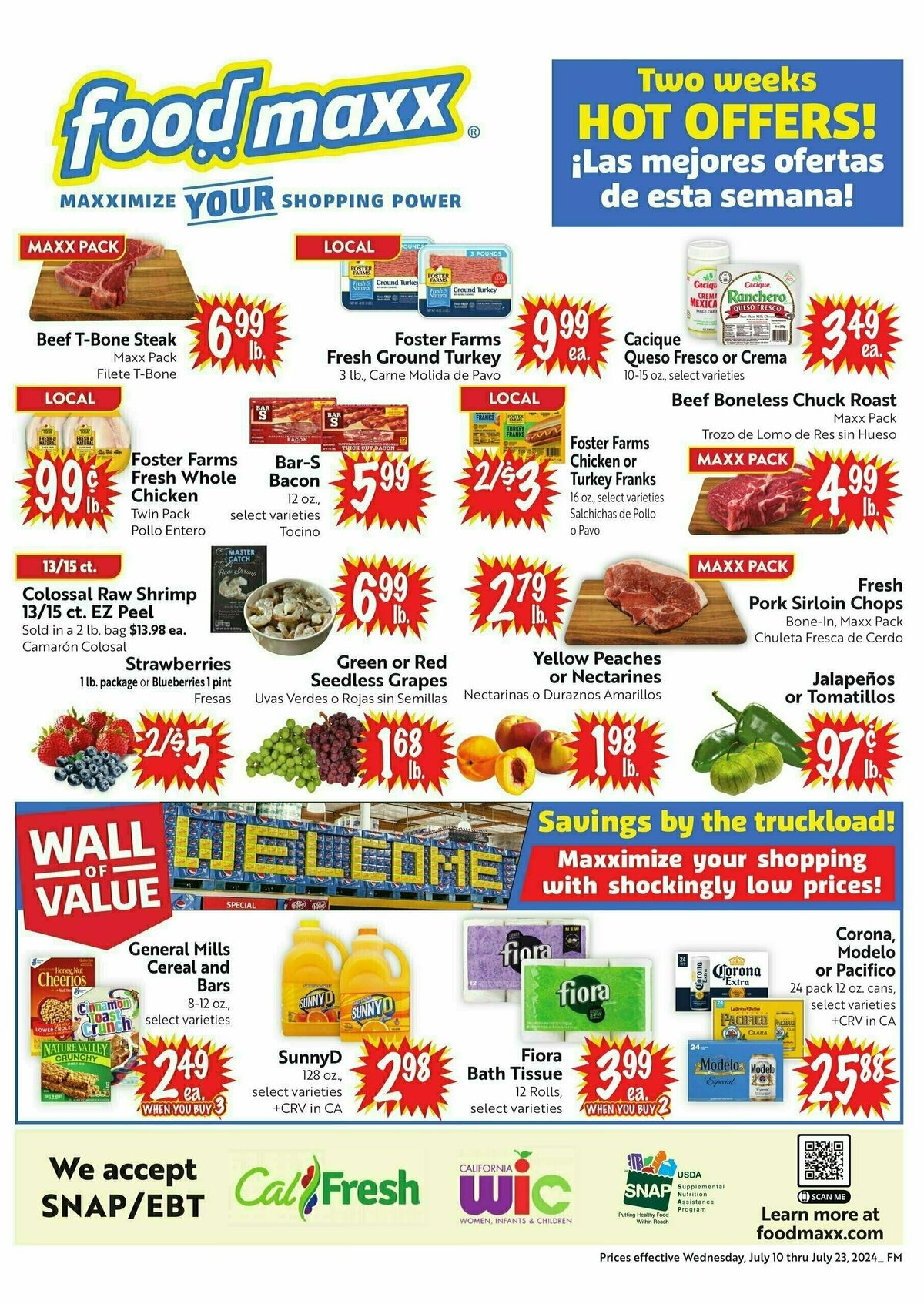 Food Maxx Flyer this week from July 10
