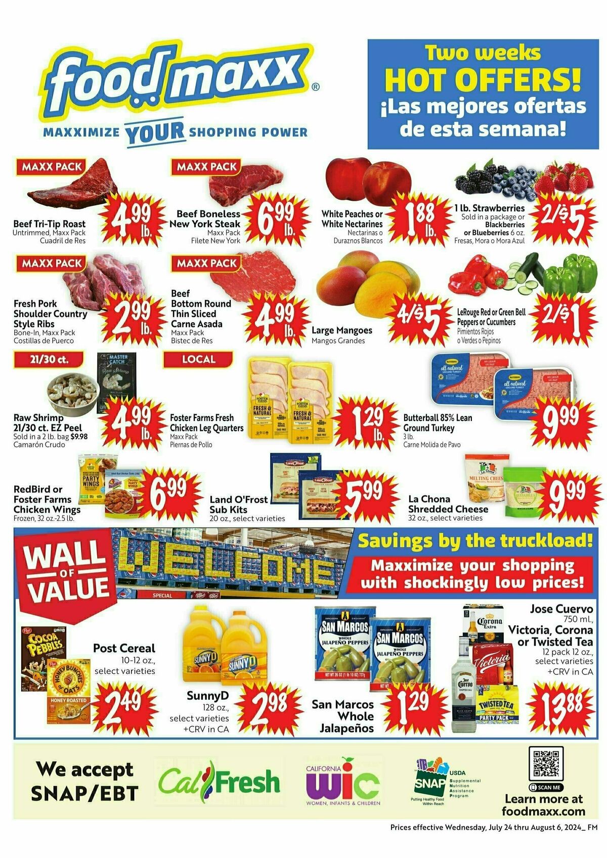 Food Maxx Flyer this week from July 24