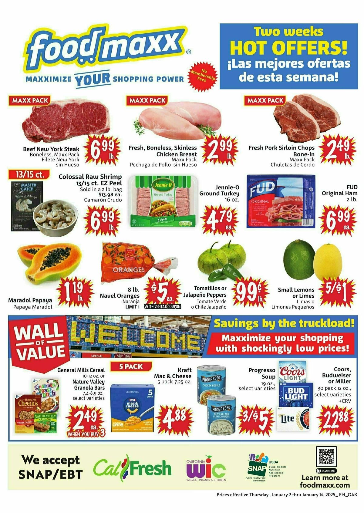 Food Maxx Flyer this week from January 2