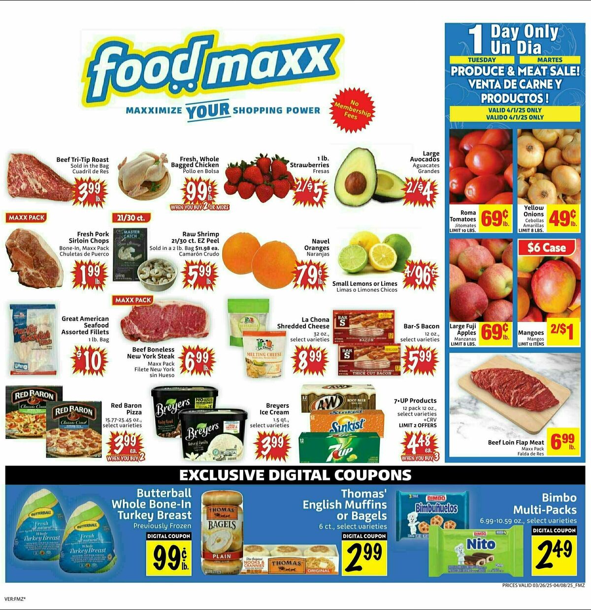 Food Maxx Flyer this week from March 26