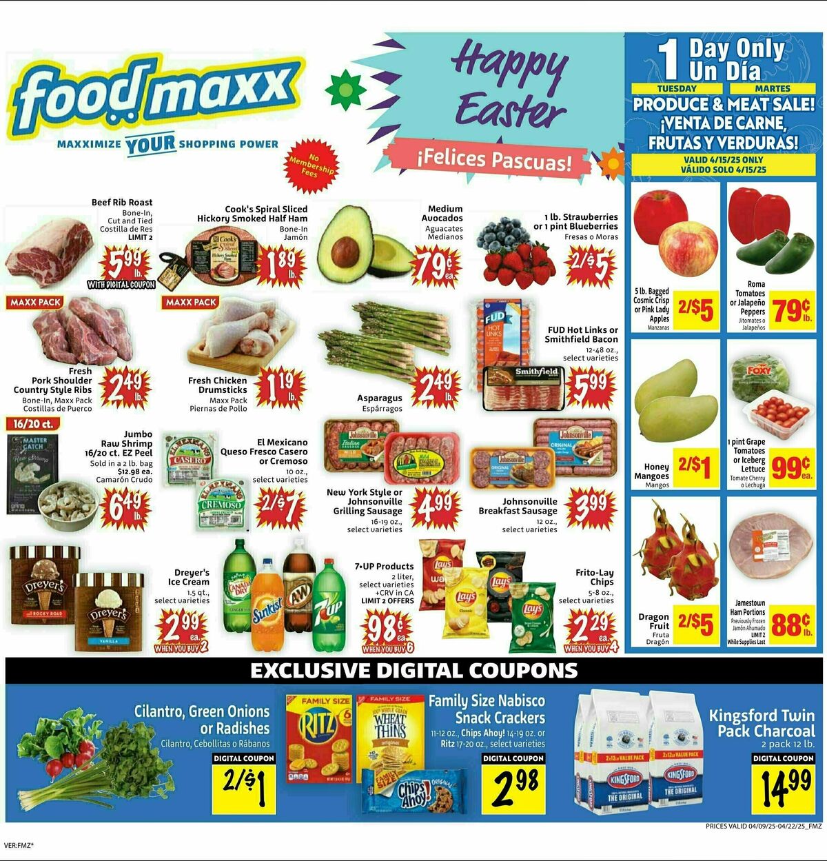 Food Maxx Flyer this week from April 9