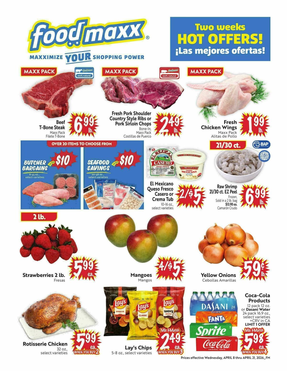 Food Maxx Flyer this week from April 8