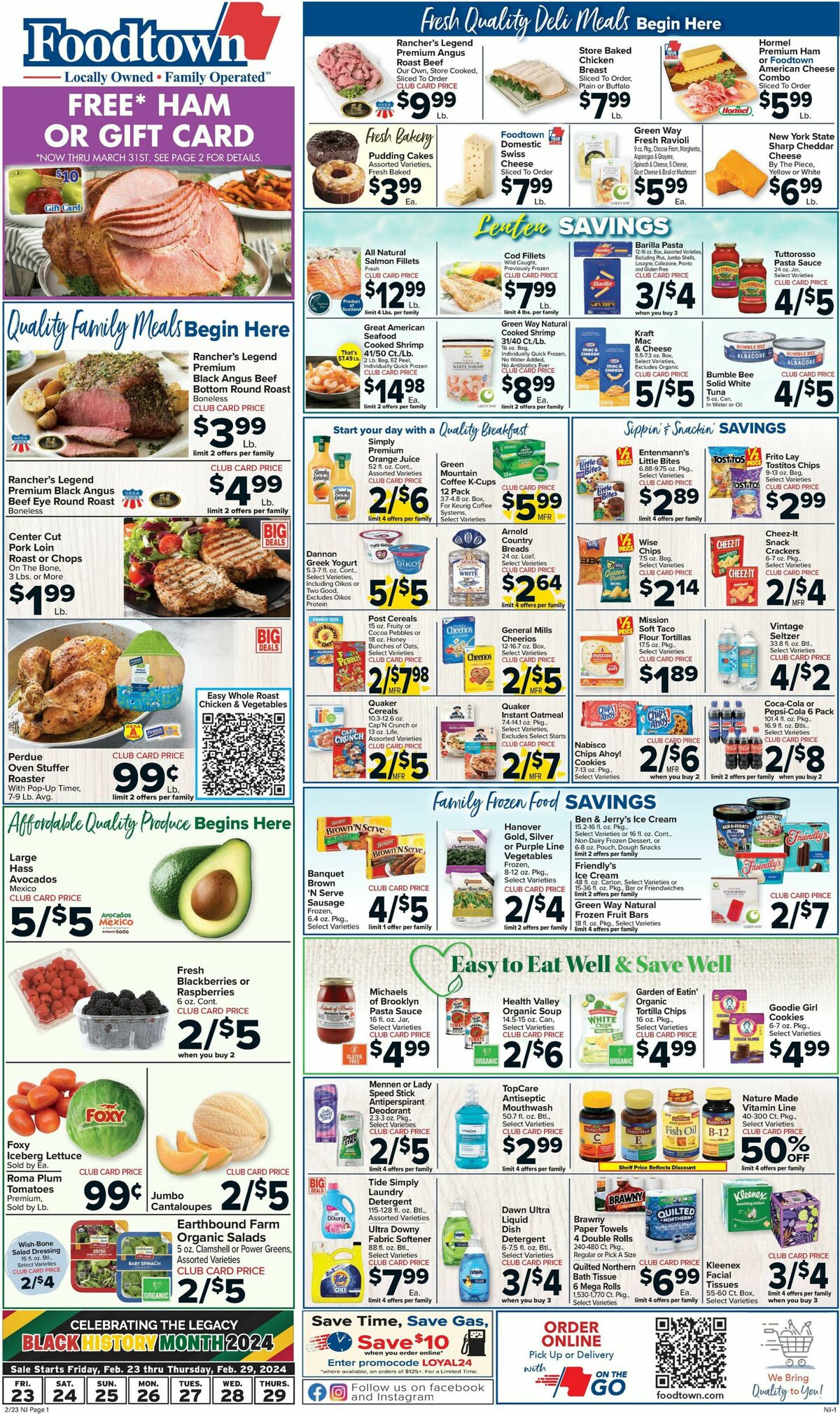 Food Town Weekly Ads & Specials from February 23