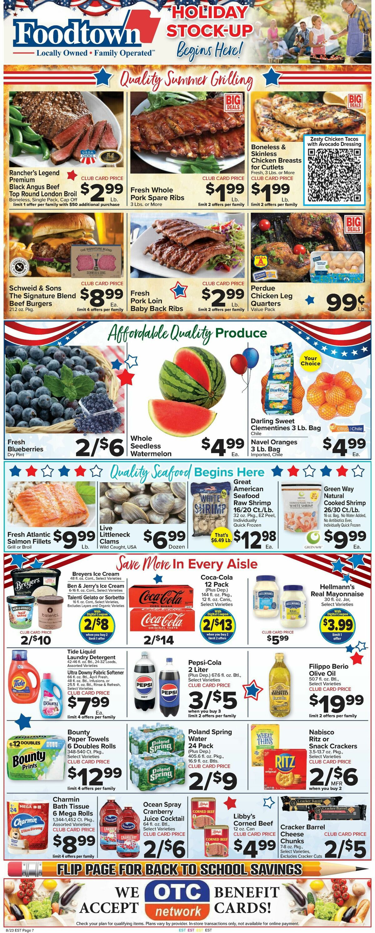 Food Town Weekly Ads & Specials from August 23