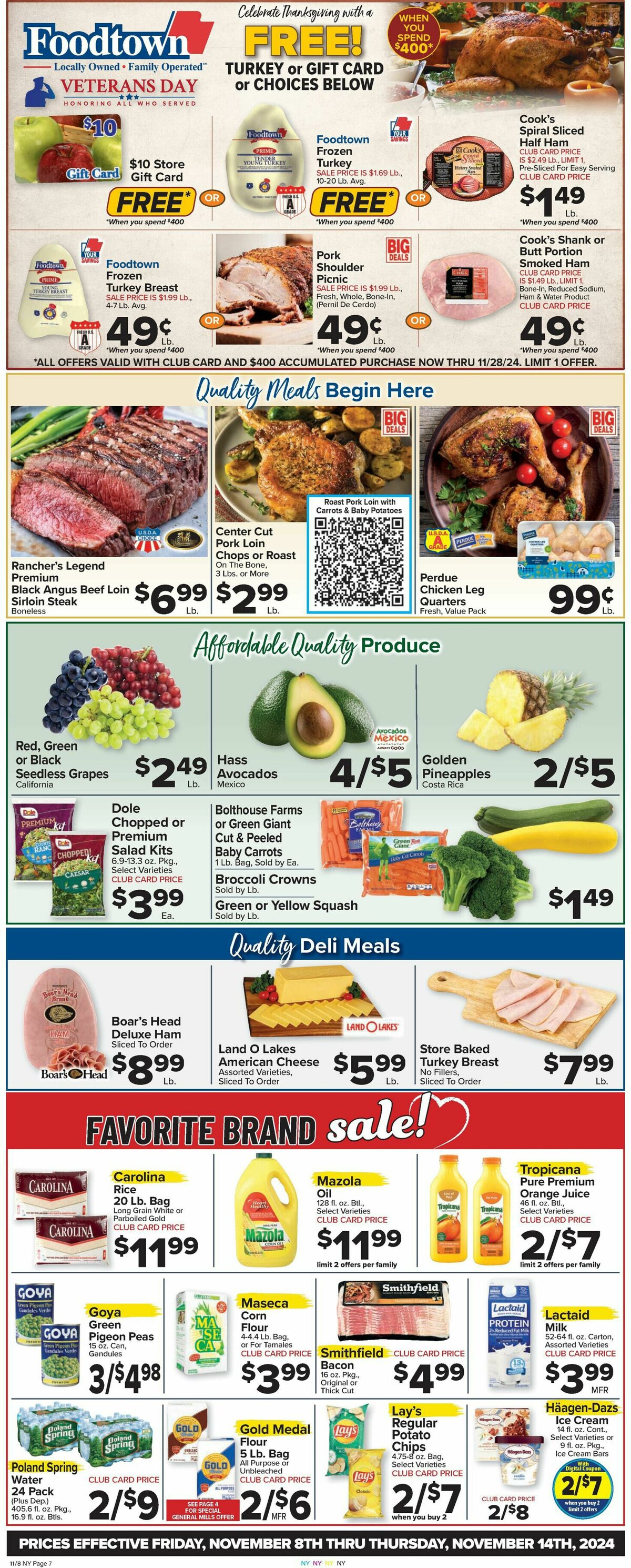 Food Town Weekly Ads & Specials from November 8
