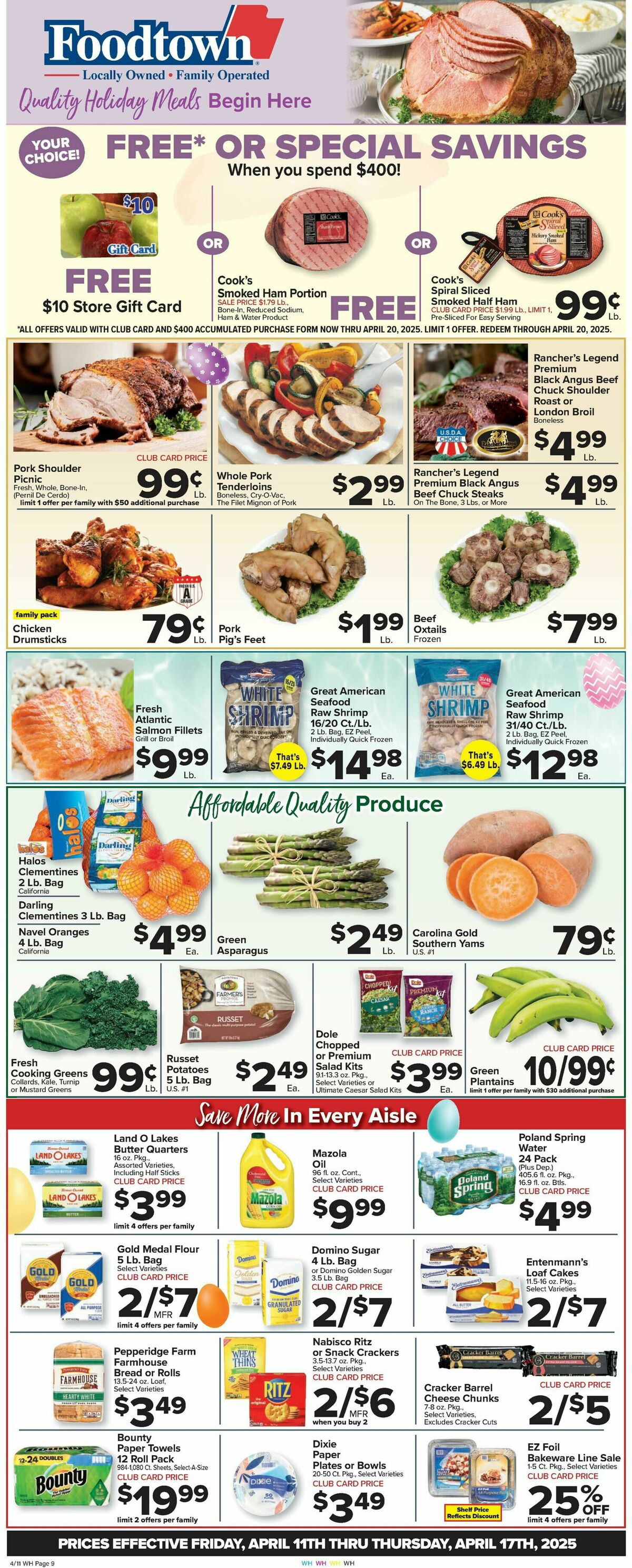 Food Town Weekly Ads & Specials from April 11