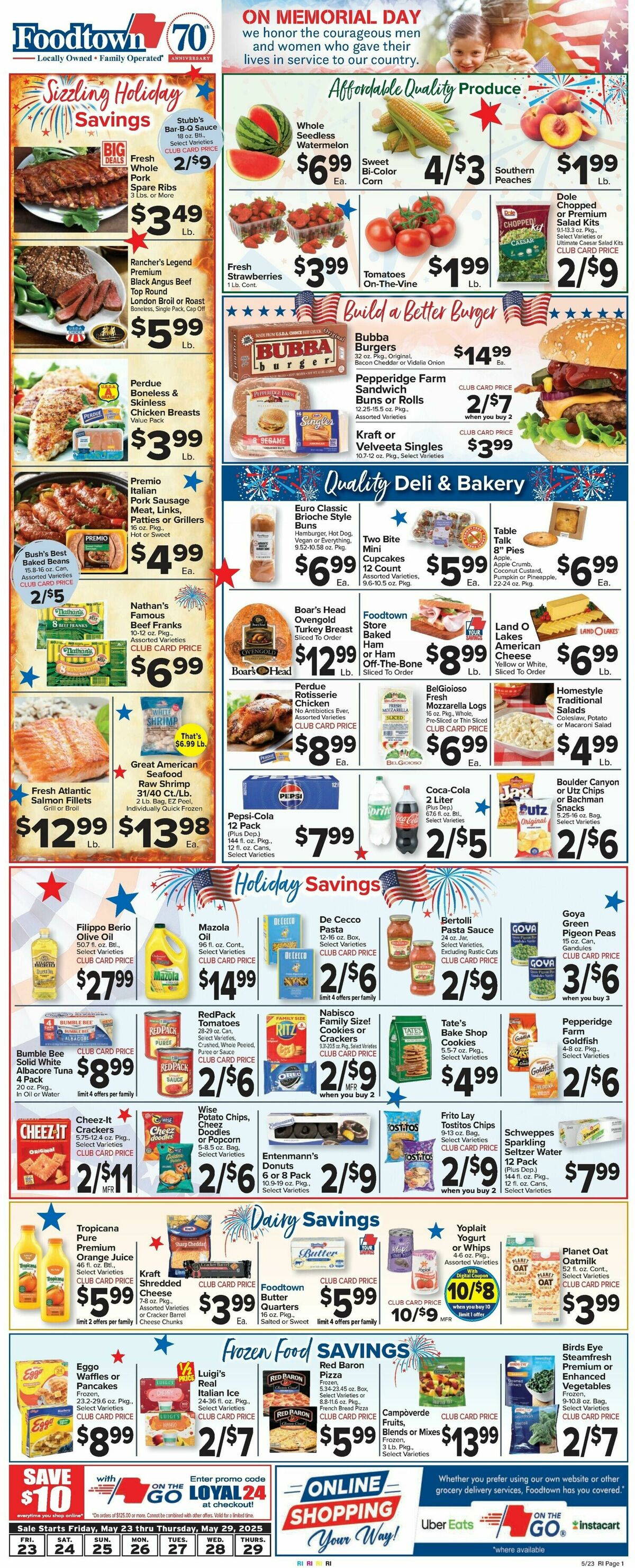 Food Town Weekly Ads & Specials from May 23