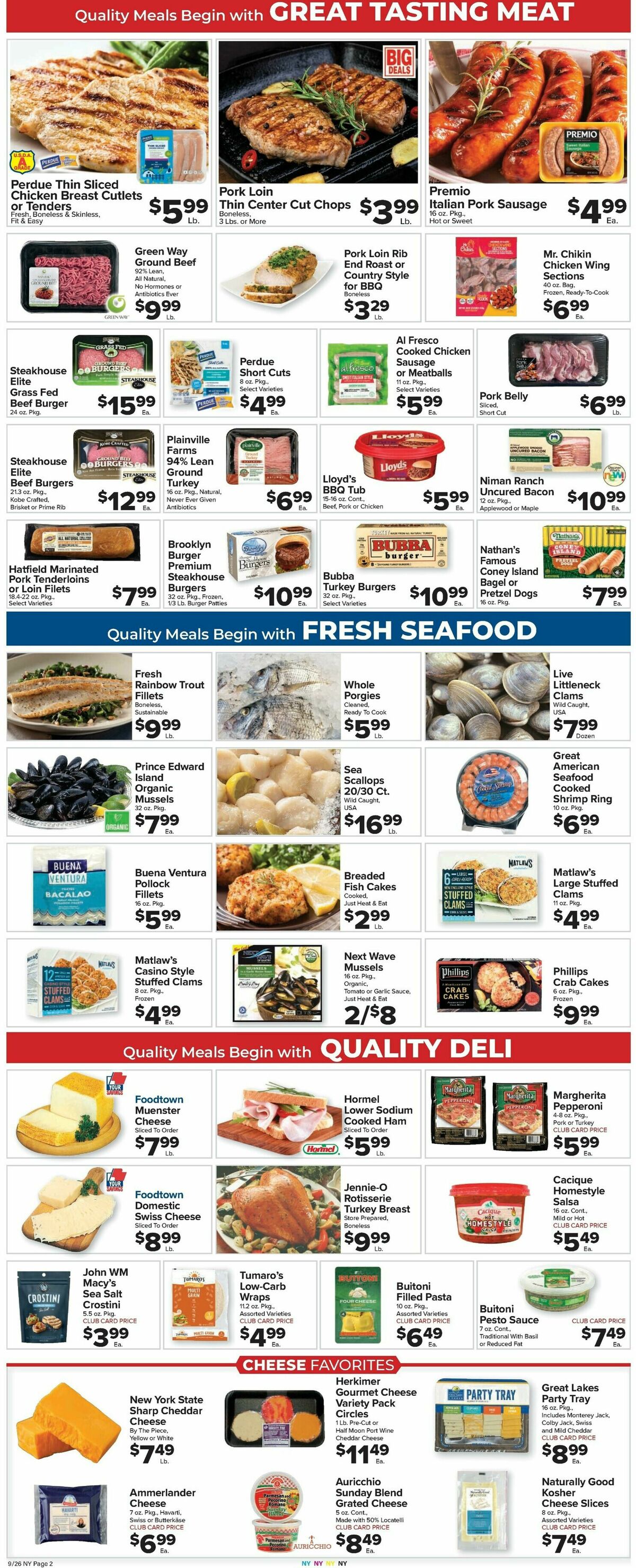 Food Town Weekly Ads & Specials from September 26 - Page 2