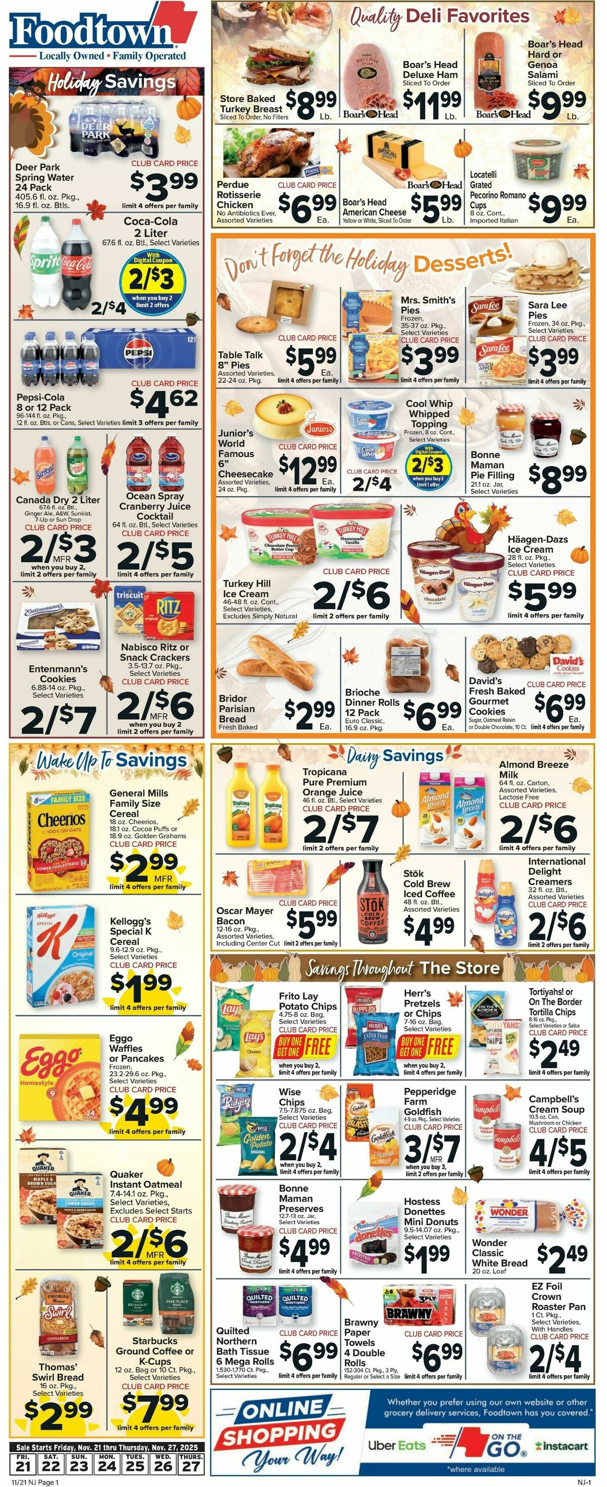 Food Town Weekly Ads & Specials from November 21