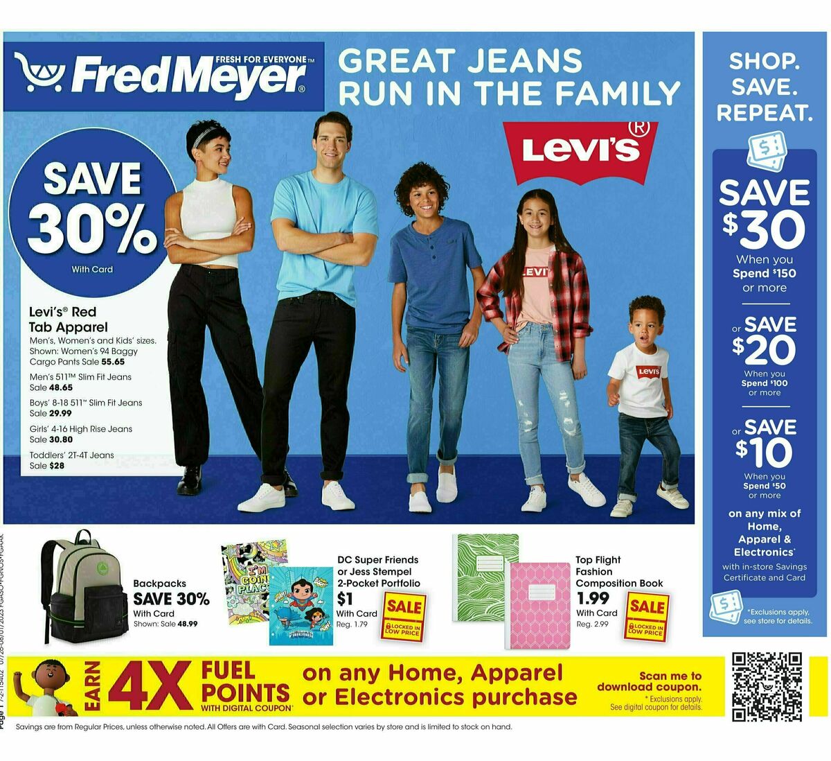 Fred Meyer General Merchandise Weekly Ad & Specials from July 26