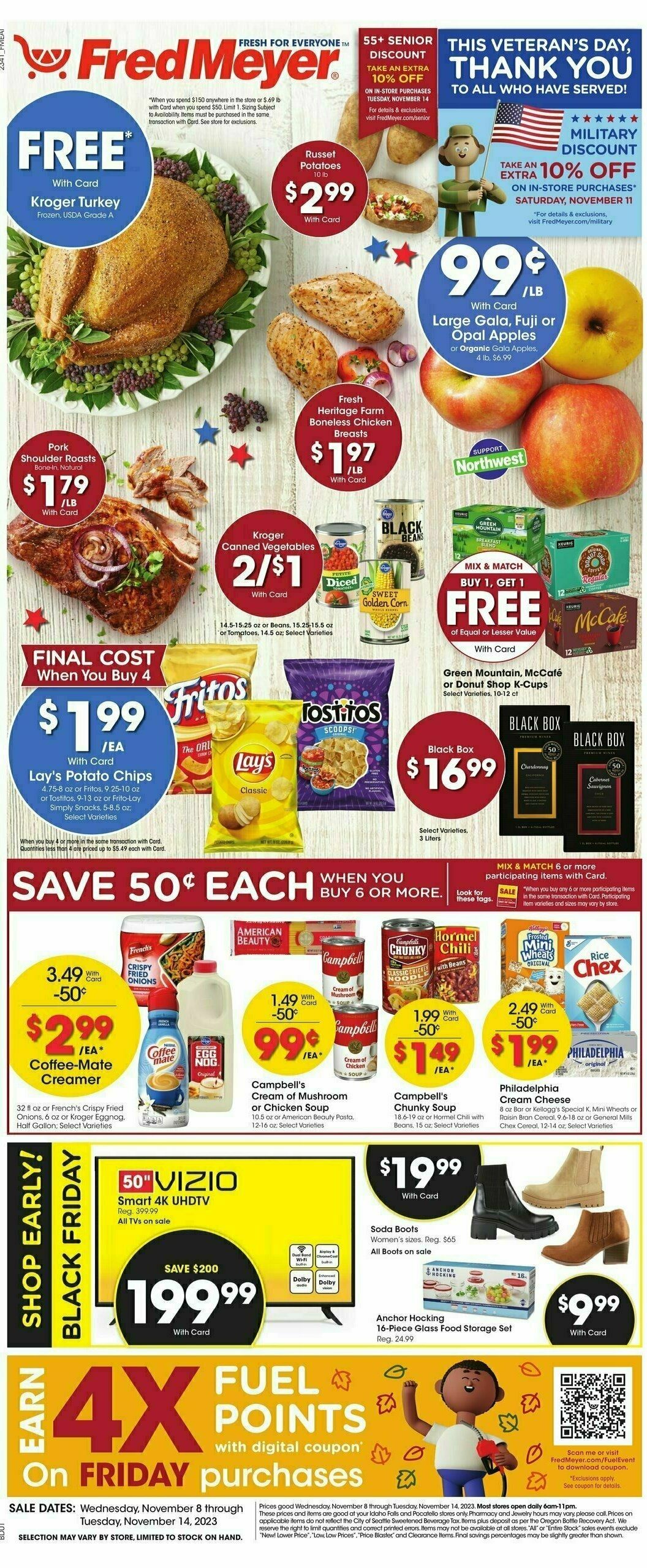 Fred Meyer Weekly Ad & Specials from November 8