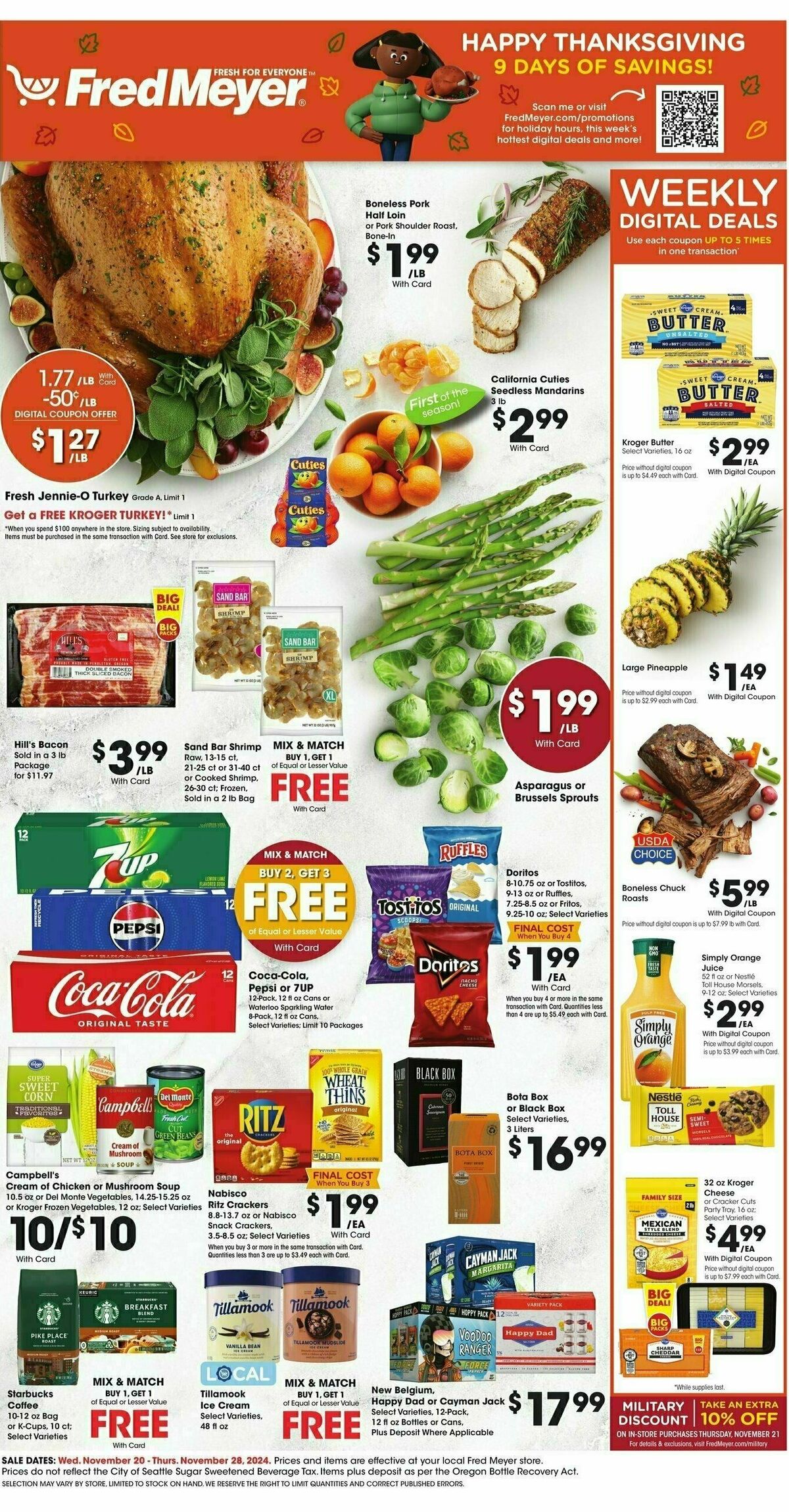 Fred Meyer Weekly Ad & Specials from November 20