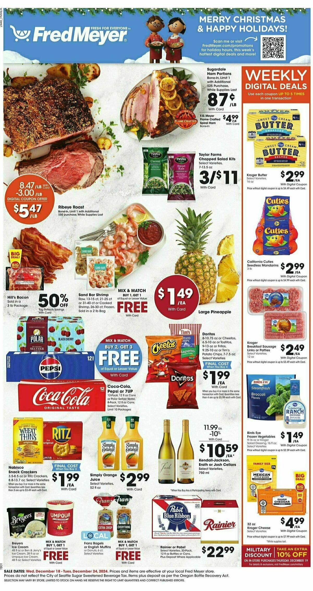 Fred Meyer Weekly Ad & Specials from December 18