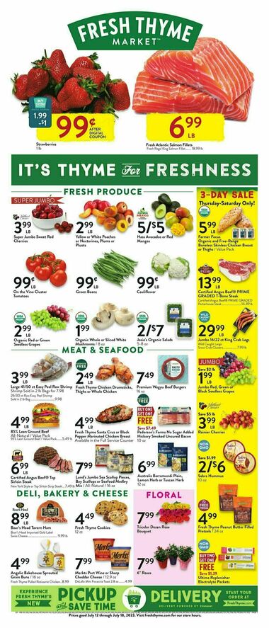 Fresh Thyme Farmers Market - Troy, MI - Hours & Weekly Ad
