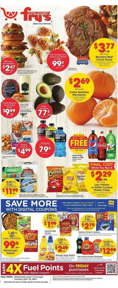 Fry's Food Weekly Ad