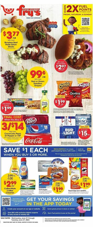 Fry's Food Weekly Ad