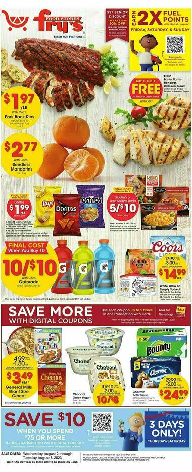 Fry's Food Weekly Ad