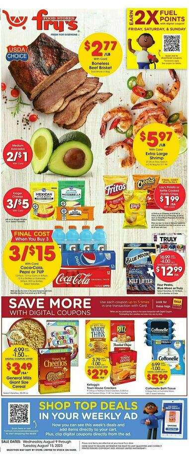 Fry's Food Weekly Ad
